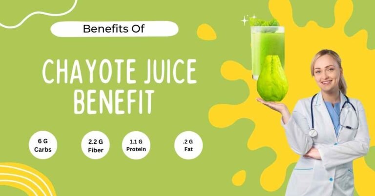 Chayote Juice Benefits & Nutrition Facts For Health